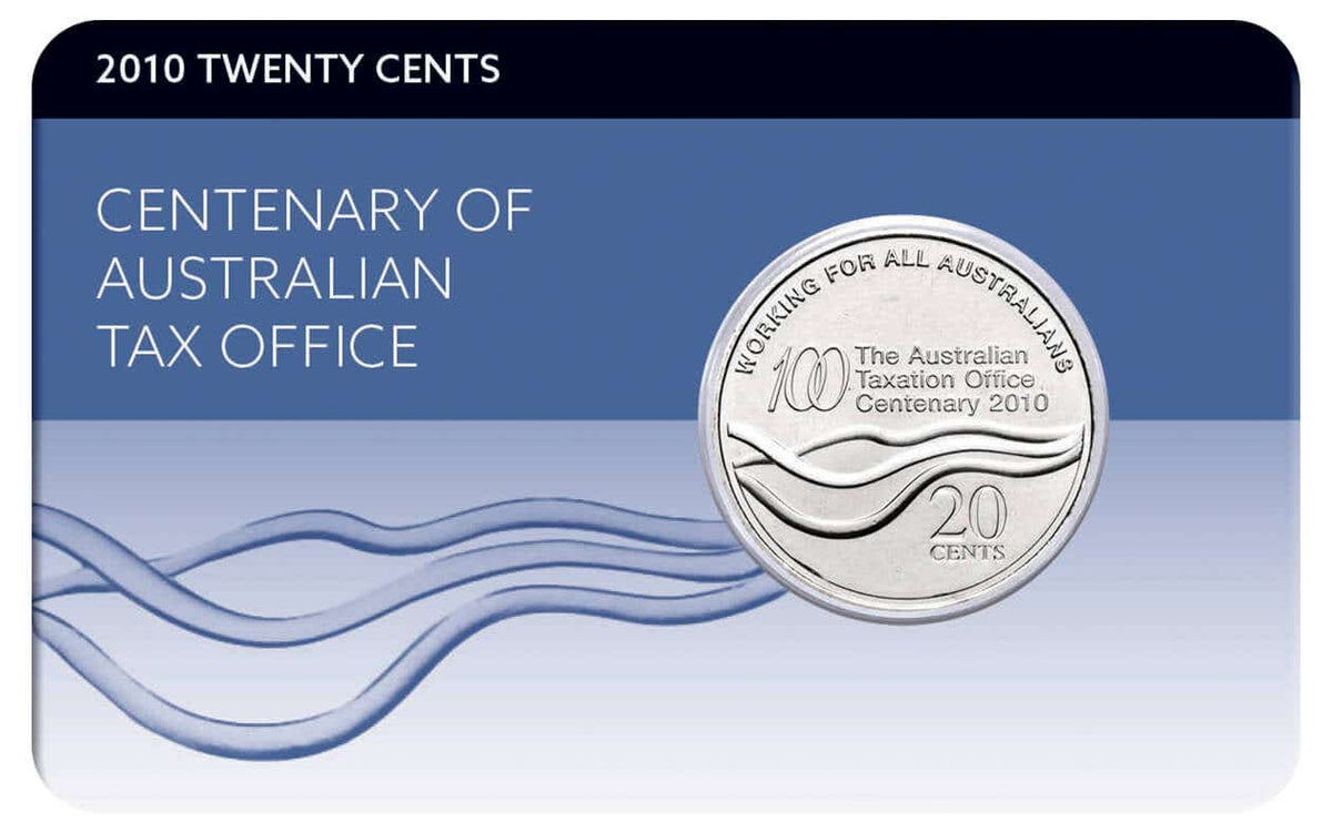 Australian Taxation Office Centenary 2010 20c Cu-Ni Coin Pack – Australian Specialty Coins