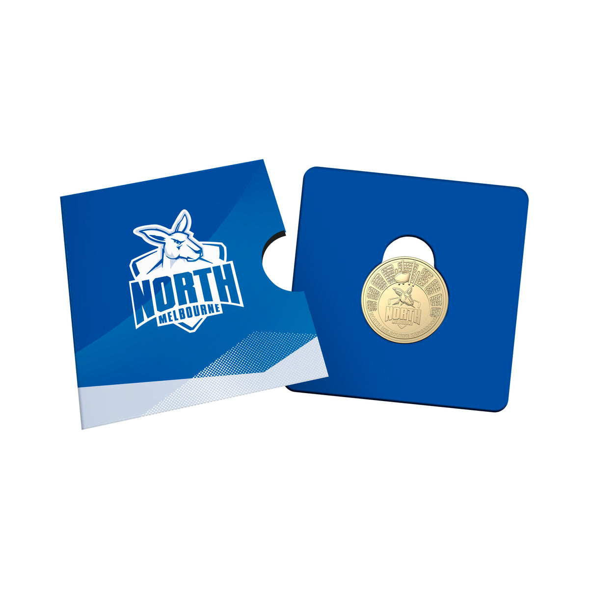 2024 AFL 'North Melbourne Kangaroos' $1 Coin in Card – Australian Specialty Coins