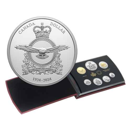 2024 Fine Silver Proof Set - 100th Anniversary of the Royal Canadian A ...
