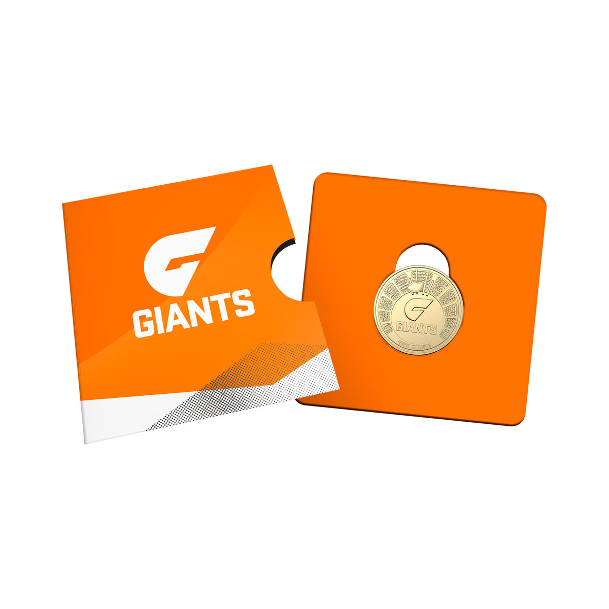 2024 AFL 'GWS Giants' $1 Coin in Card – Australian Specialty Coins