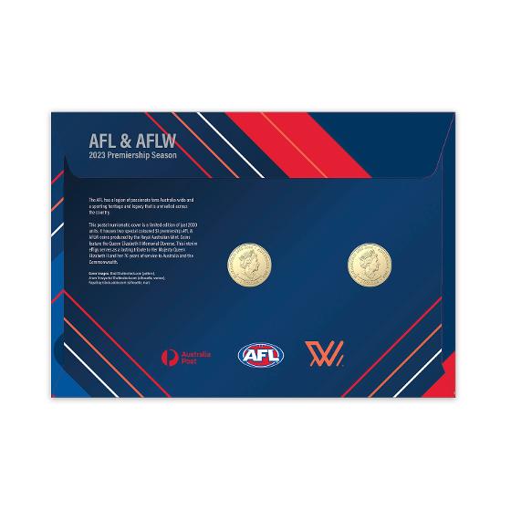 2023 AFL & AFLW Limited-Edition Two-Coin PNC – Australian Specialty Coins