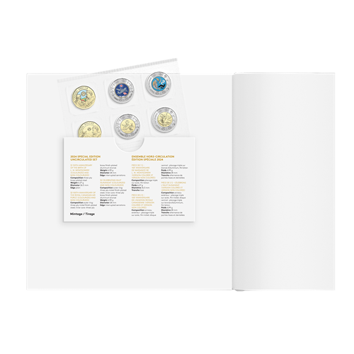 The 2024 Royal Canadian Mint Annual Collection Book with Special Editi ...