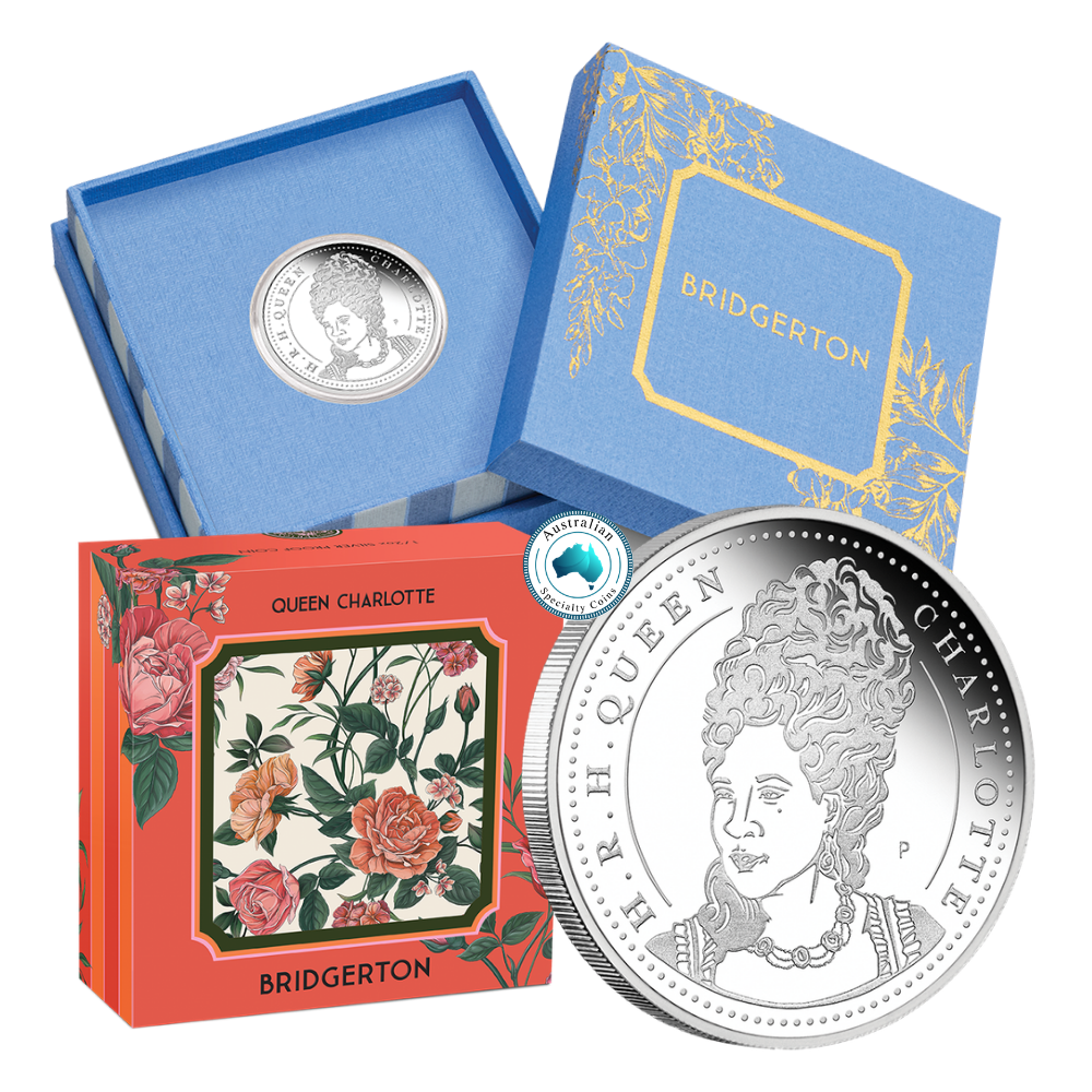 2026 Bridgerton - Queen Charlotte 1/2oz Silver Proof Coin – Australian ...