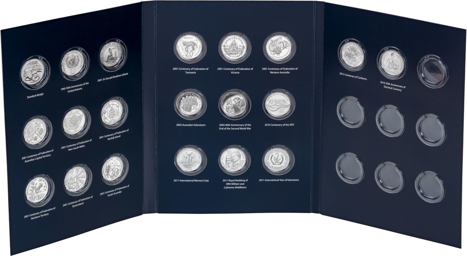 20c Circulating Coin Collection Folder – Australian Specialty Coins