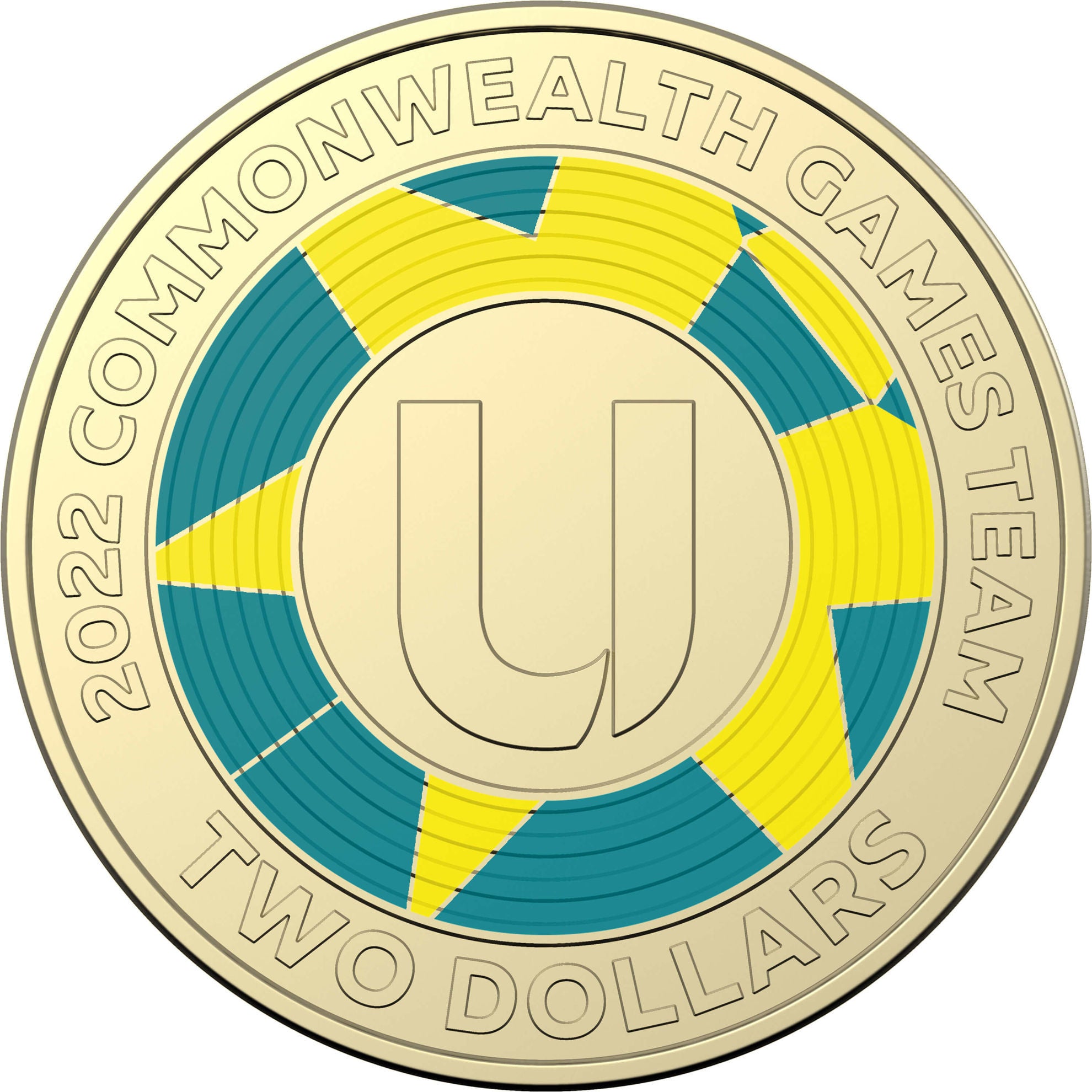 2022 Australian Commonwealth Games - 7 Coin Set Coloured Uncirculated ...