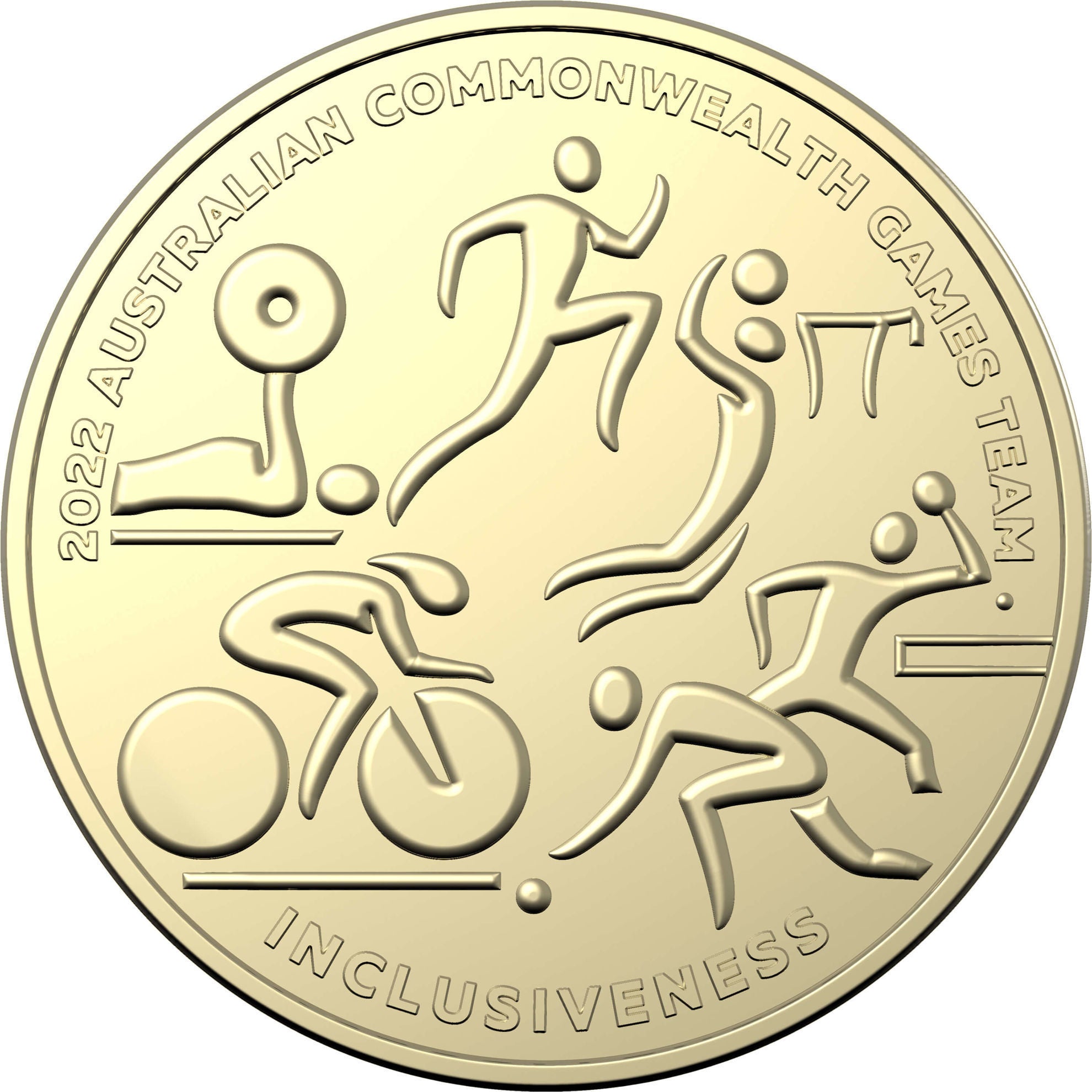 2022 Australian Commonwealth Games - 7 Coin Set Coloured Uncirculated ...