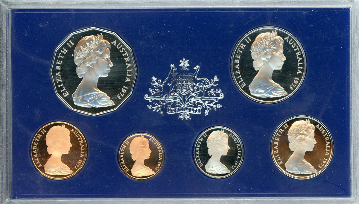 1973 Australian 6 Coin Proof Set – Australian Specialty Coins