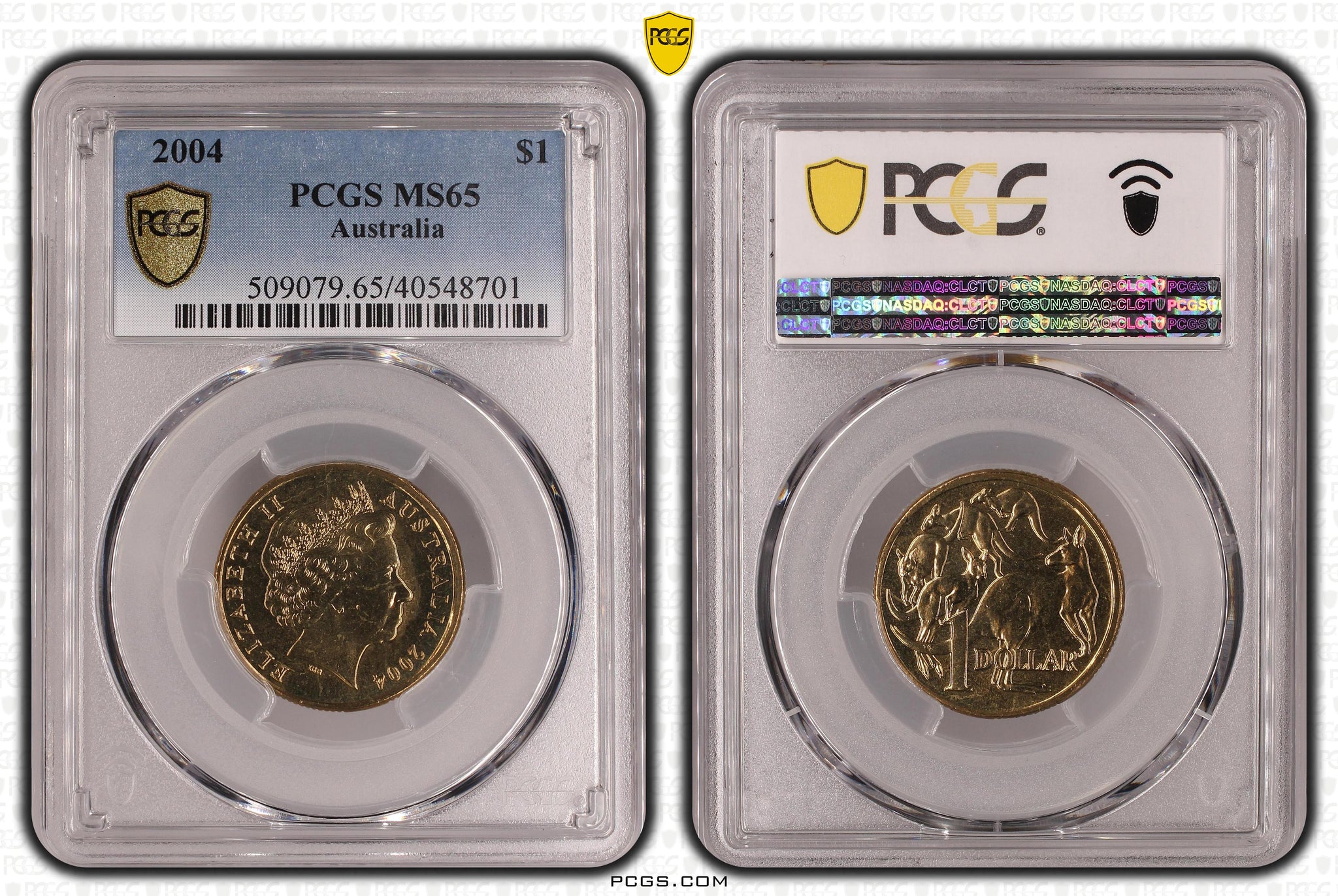 2004 Mob of Roos $1 MS65 – Australian Specialty Coins