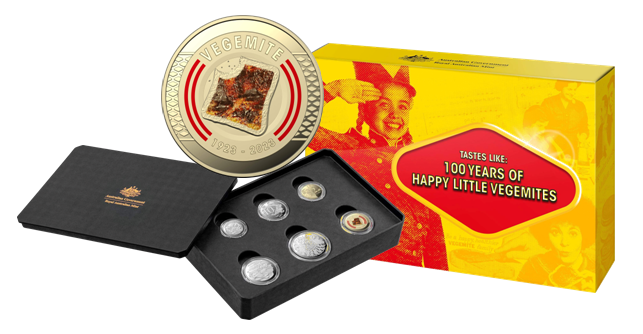 2023 Six Coin Proof Set - 100 Years of Happy Little Vegemites ...