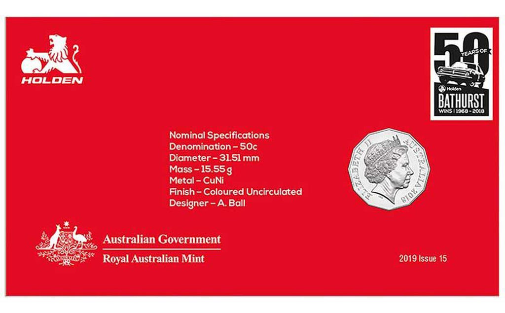 2019 Holden's Motorsport Legends VX Commodore 50c PNC – Australian ...