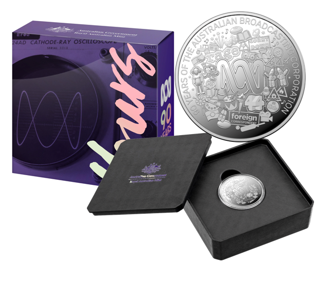 2022 ABC 90th Anniversary - $1 1/2oz Fine Silver Proof Coin ...