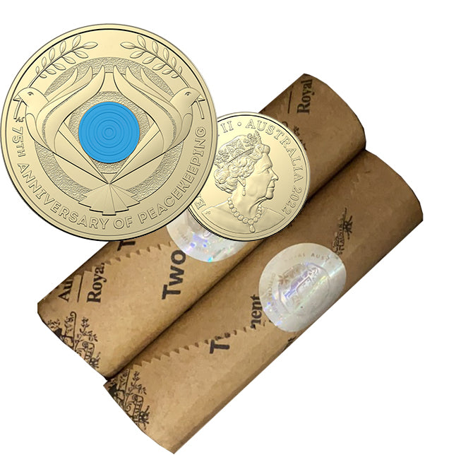 2022 Peacekeepers $2 Royal Australian Mint Coin Roll – Australian ...