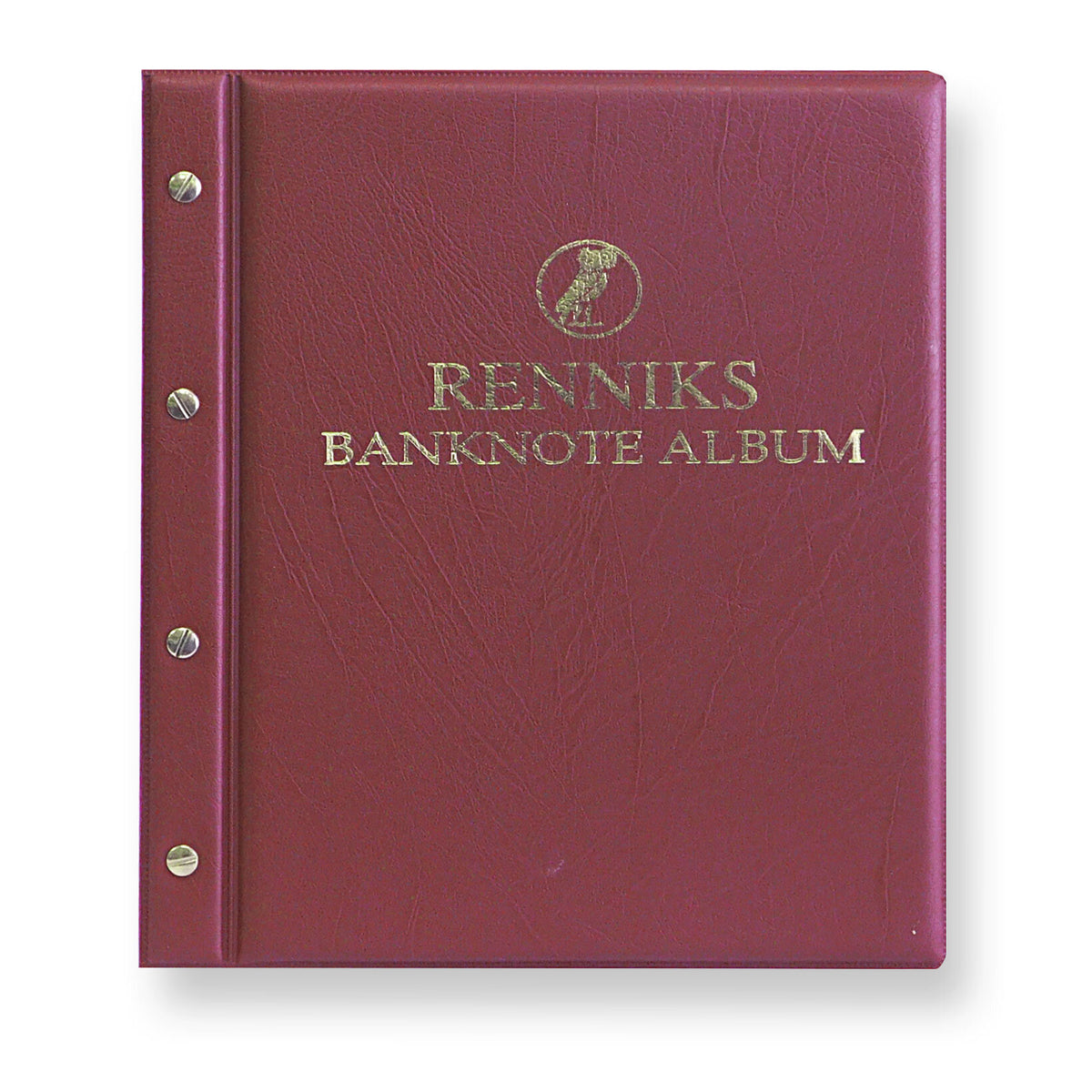Renniks Banknote Album – Red – Australian Specialty Coins