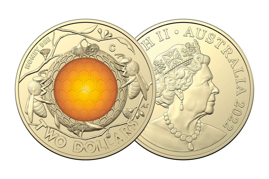 2022 Honey Bee $2 'C' Mintmark Uncirculated Coin – Australian Specialty ...