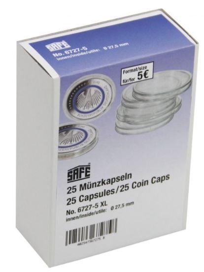 Safe Coin Capsules 21mm Pack of 25 – Australian Specialty Coins