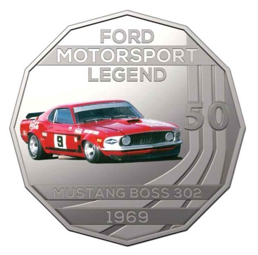 2018 Ford Motorsports Performance 7 Coin 50c Collection in Collector T ...